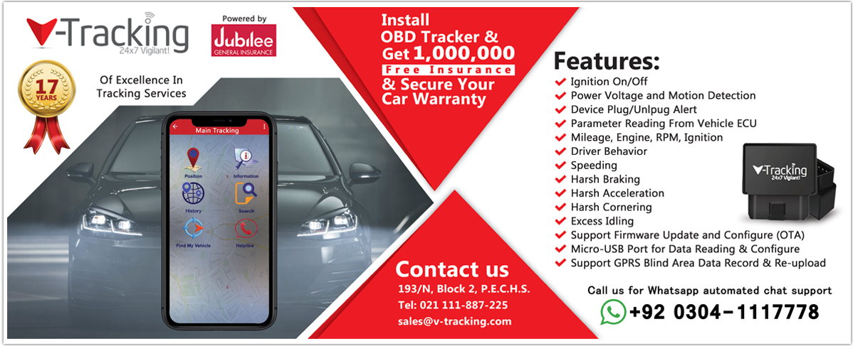 V-Tracking: Pakistan's Largest Tracking Service Provider – V-Tracking ...